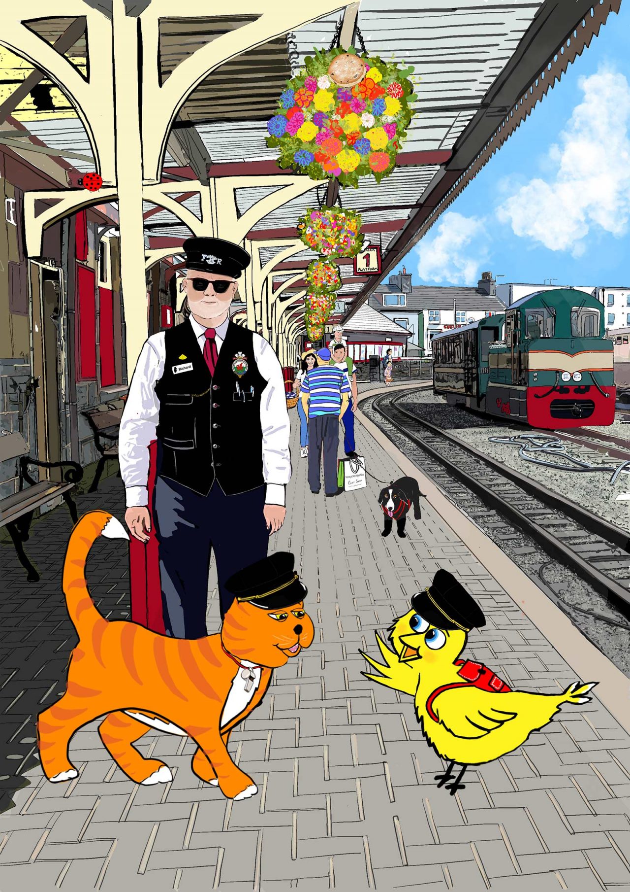 "Theo The Yellow Bird" - Book Launch at Spooner's - Ffestiniog & Welsh ...