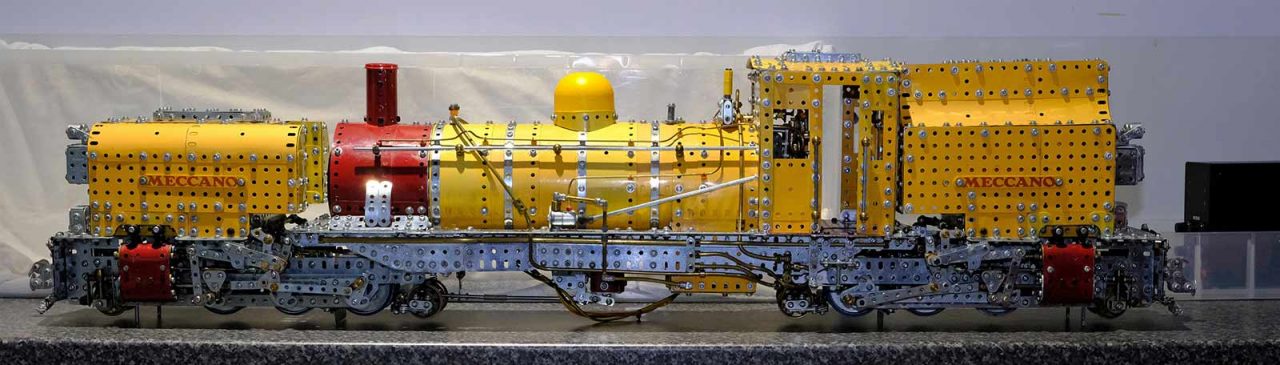 Meccano model donated to 'Y Stesion' - Ffestiniog & Welsh Highland Railways