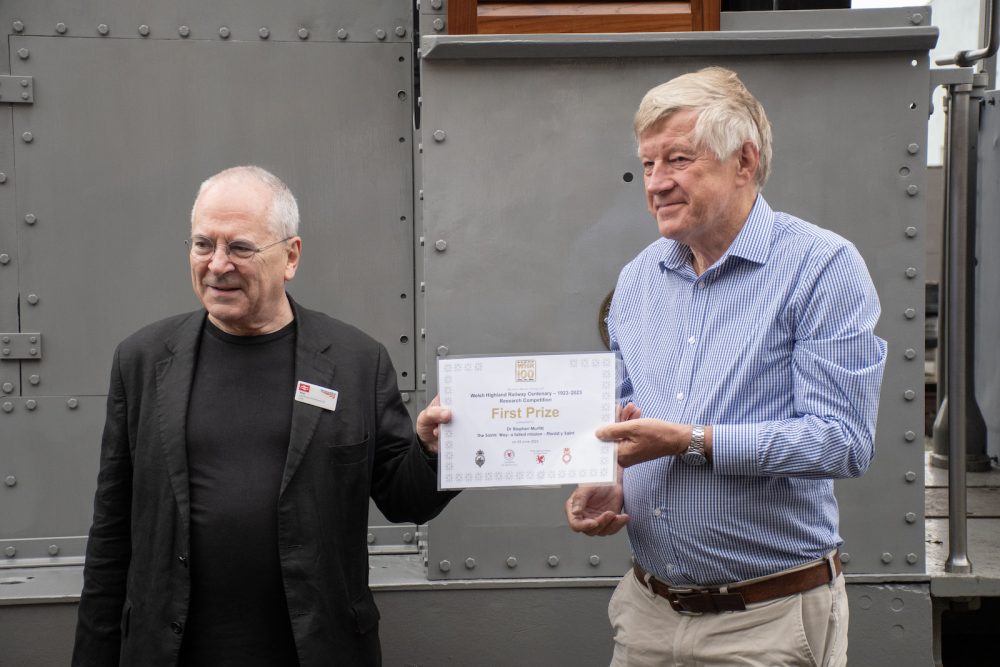 WHR100 Competition Winner: Dr Stephen Murfitt - Ffestiniog & Welsh ...
